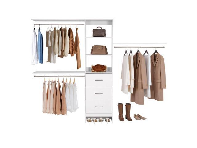 Click here for VEVOR Closet System with 3 Drawers  Adjustable Hei... prices