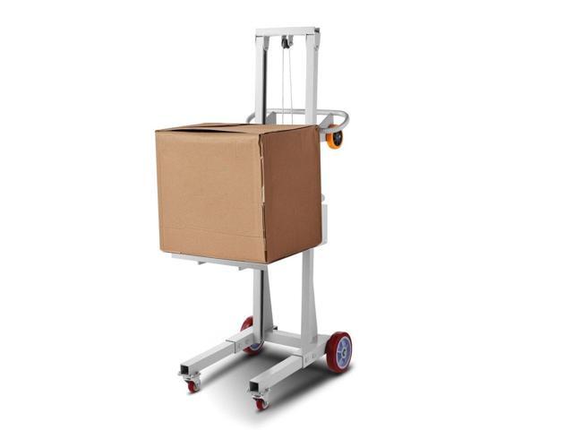 Click here for VEVOR Material Lift Winch Stacker  400 lbs Capacit... prices