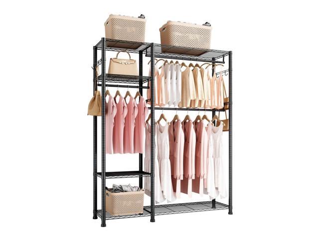 Click here for VEVOR Clothing Garment Rack  Heavy Duty Clothes Ra... prices