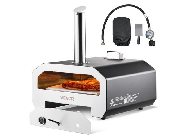 Click here for VEVOR Dual Fuel Pizza Oven Outdoor  16 in Wood Fir... prices