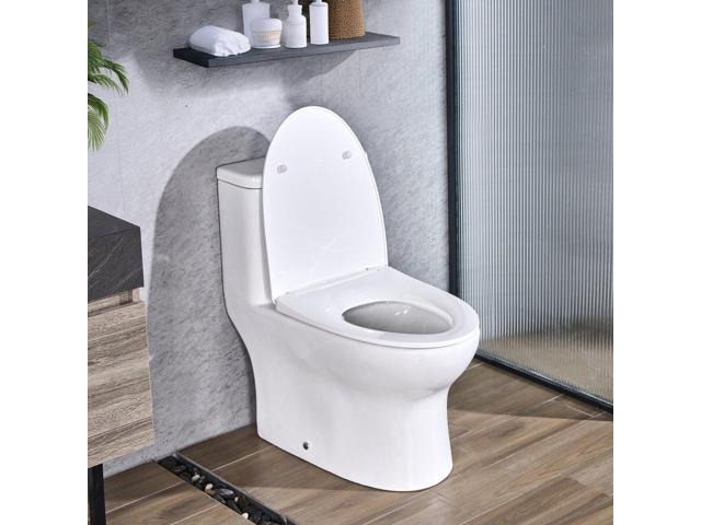 Click here for VEVOR One-Piece Toilet  Elongated Toilet Vortex Du... prices