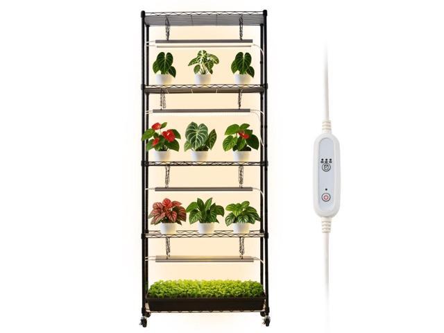 Click here for VEVOR Plant Shelf with Grow Light  6-Tier Indoor P... prices