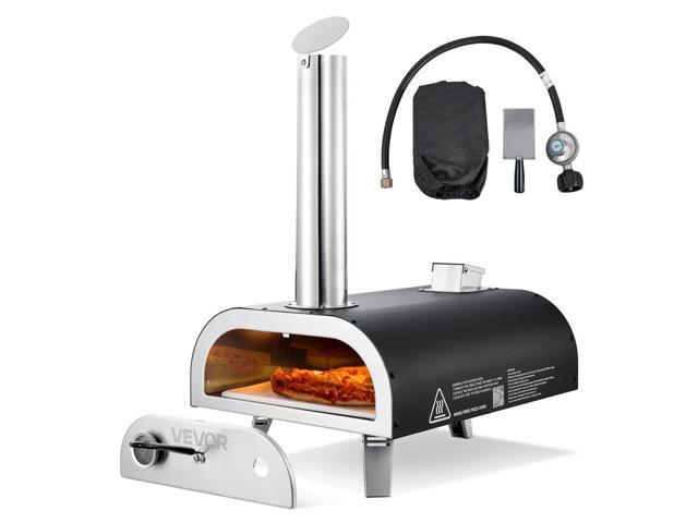 Click here for VEVOR Dual Fuel Pizza Oven Outdoor  12 in Wood Fir... prices