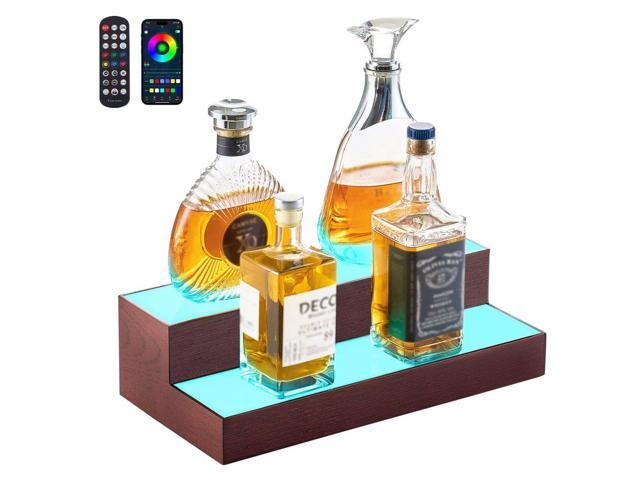 Click here for VEVOR LED Lighted Liquor Bottle Display  2-Tier 16... prices