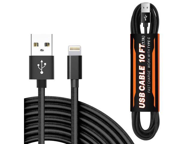 Click here for 10FT USB Cable For IOS In Black prices