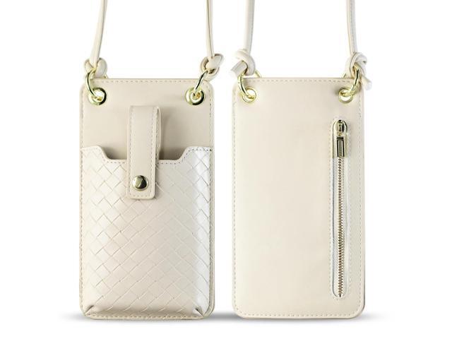 Click here for Reiko Leather Crossbody Phone Wallet Large Purse I... prices