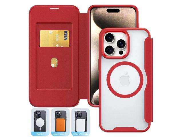 Click here for PU Leather Magnetic Flap Phone Case with Magsafe I... prices