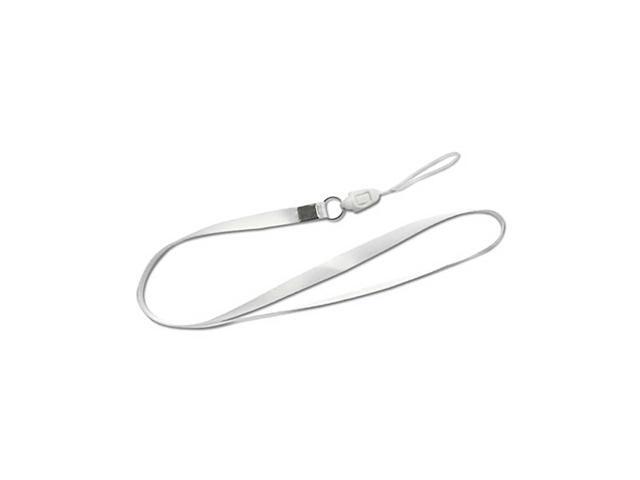 Click here for REIKO LONG LANYARD STRAP CLIP IN WHITE prices