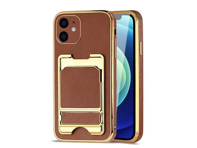 Click here for Reiko IPHONE 12 Leather Case with Card Holder In B... prices