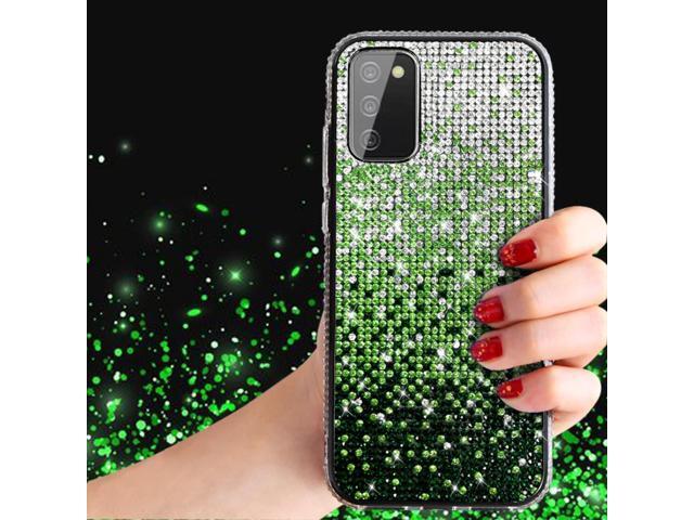 Click here for Reiko Design Diamond Case For GALAXY A02S In Green prices