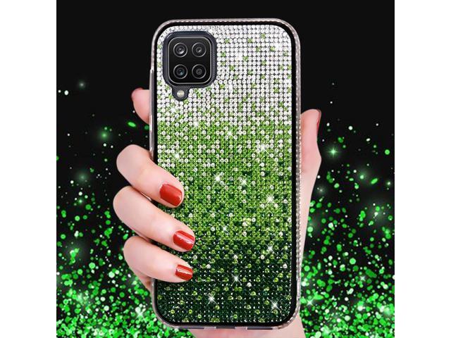 Click here for Reiko Design Diamond Case For GALAXY A12-5G In Gre... prices