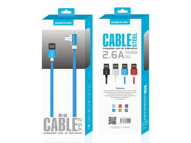 Click here for Moisture 2.6A Premium Full Steel USB To Micro Cabl... prices
