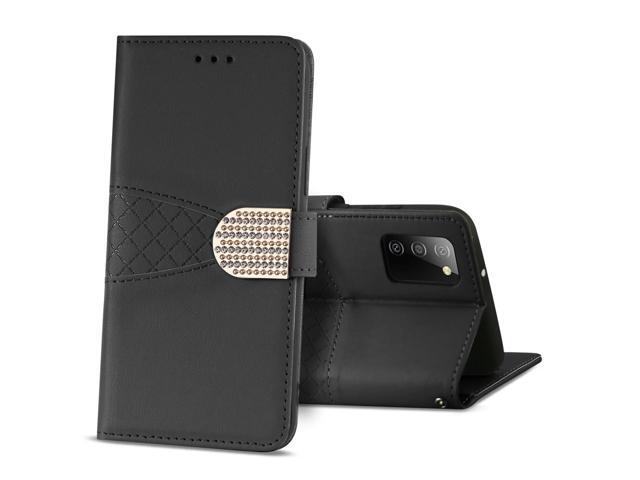 Click here for Reiko Samsung Galaxy A02S 3-In-1 Wallet Case In Bl... prices