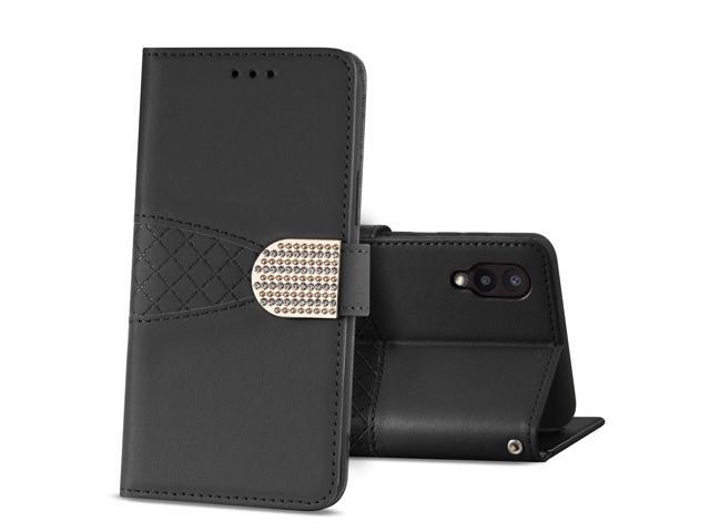 Click here for Reiko Samsung Galaxy A02 3-In-1 Wallet Case In Bla... prices