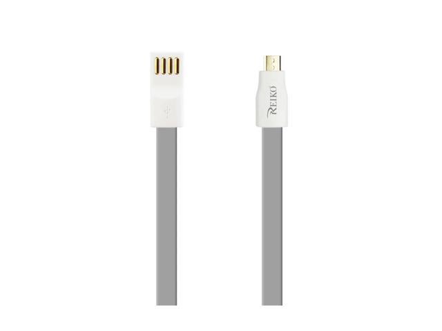 Click here for REIKO FLAT MICRO USB GOLD PLATED DATA CABLE 3.9FT... prices