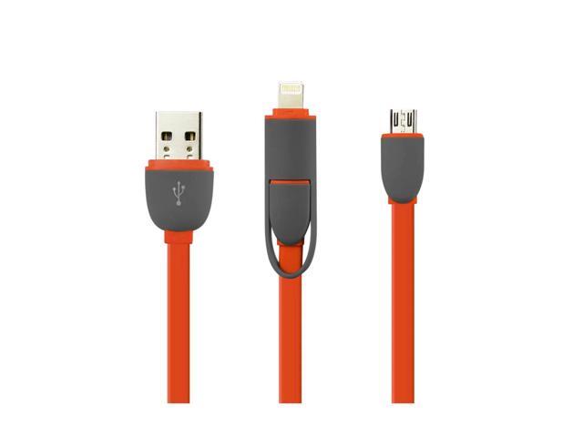 Click here for REIKO 8PIN AND MICRO USB FLAT CABLE 3.2FT 2-IN-1 U... prices