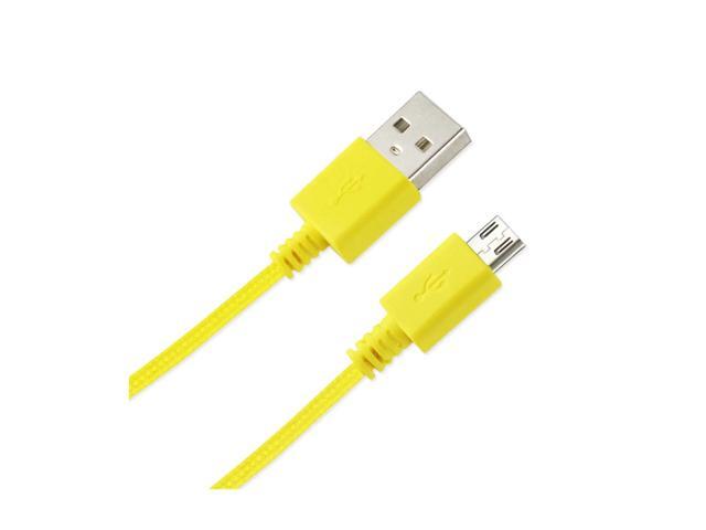 Click here for Reiko Braided Micro Usb Data Cable 3.3 Feet In Yel... prices