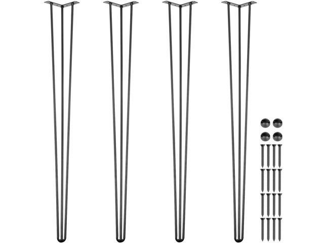 Click here for VEVOR Hairpin Table Legs 36 in Black Set of 4 Desk... prices