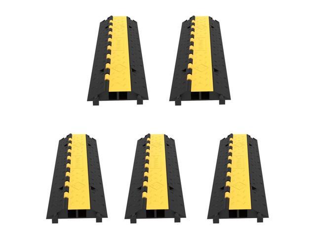 Click here for VEVOR 5-Set Rubber Cable Guard  Dual-Channel  Dura... prices