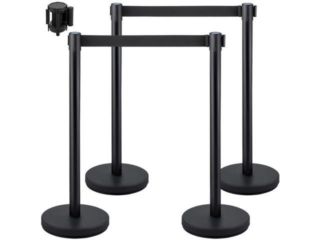 Click here for VEVOR Crowd Control Stanchion  Set of 4 Pieces Sta... prices