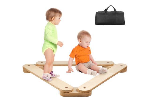 Click here for VEVOR Balance Beam Stepping Stones  3 PCS Wooden T... prices