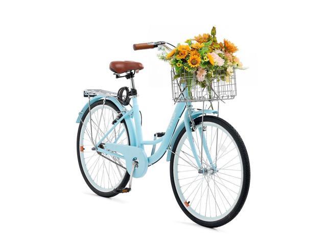 Click here for VEVOR Cruiser Bike  1-Speed  26-Inch Light Blue Be... prices