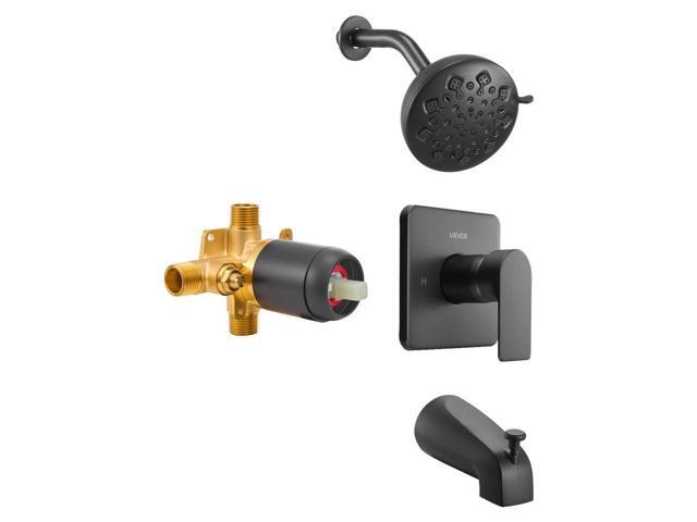 Click here for VEVOR Tub and Shower Faucet Set  5-Inch Rainfall S... prices
