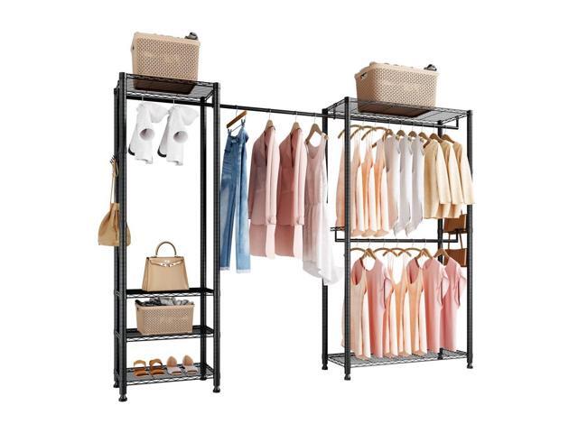 Click here for VEVOR Clothing Garment Rack  Heavy Duty Clothes Ra... prices