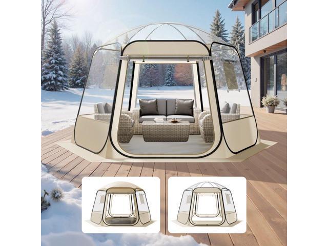 Click here for VEVOR Pop up Bubble Tent  11 x 10.2 ft Waterproof... prices