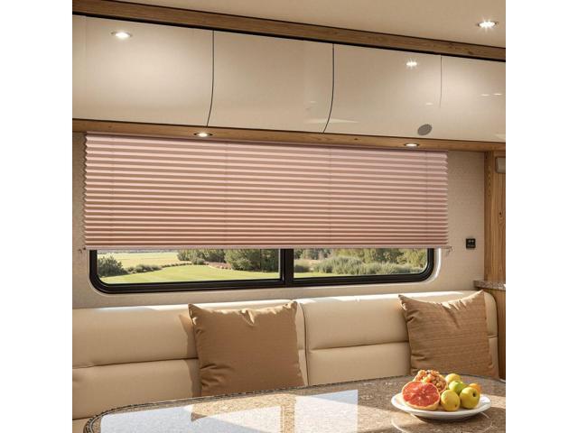 Click here for VEVOR RV Blinds  62 in x 32 in  RV Pleated Shades... prices