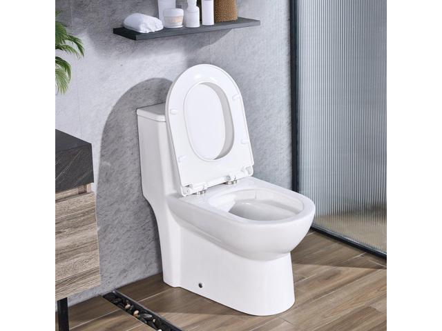 Click here for VEVOR One-Piece Toilet  Elongated Toilet Vortex Du... prices