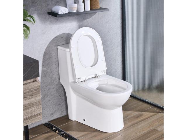 Click here for VEVOR One-Piece Toilet  Elongated Toilet Vortex Du... prices