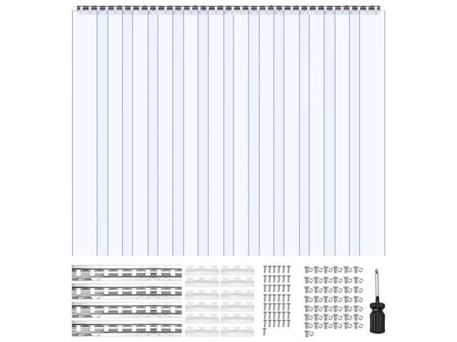 Click here for VEVOR Clear PVC Strip Curtain  96 in Height x 84 i... prices