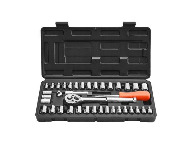 Click here for VEVOR Socket Set  39 Pieces  3/8 & 1/4 inch Drive... prices