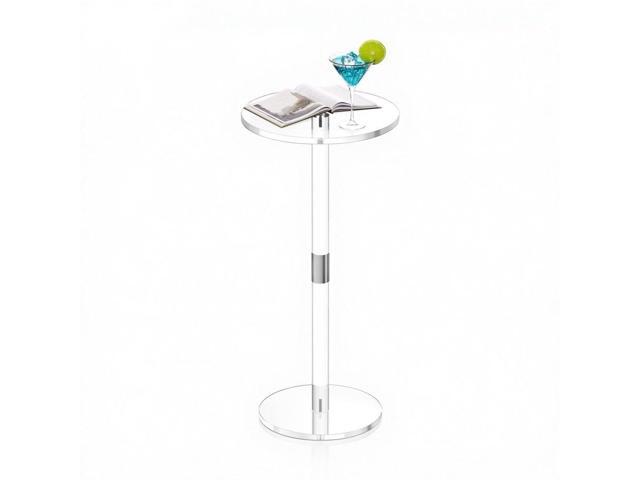 Click here for VEVOR Acrylic Drink Table  Clear End Table Round T... prices