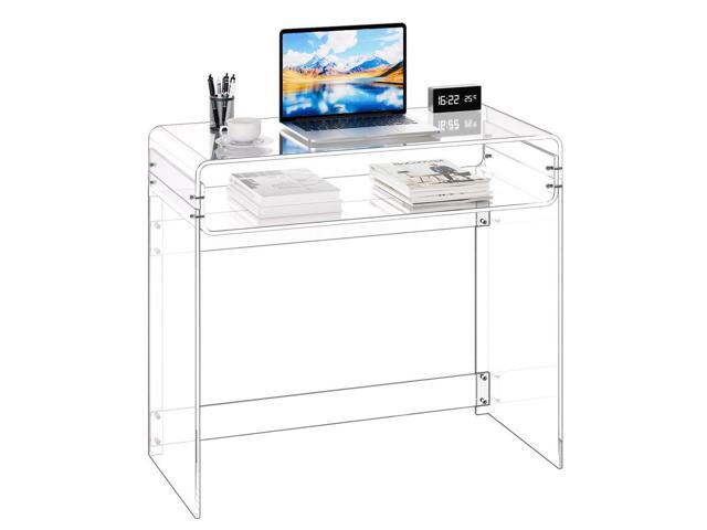 Click here for VEVOR Acrylic Table  2 Tiers Clear End Table with... prices