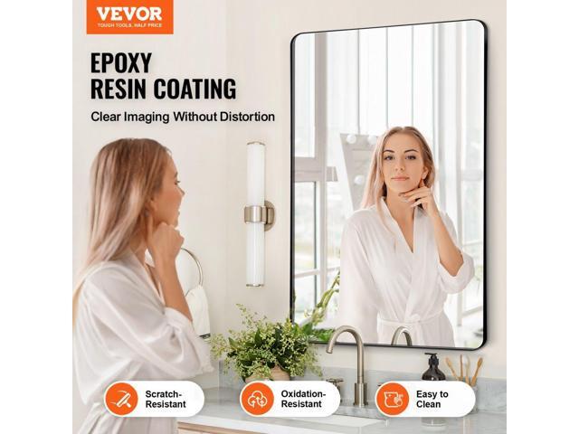 Click here for VEVOR Wall Mounted Makeup Mirror  0.15 Thick  24 x... prices