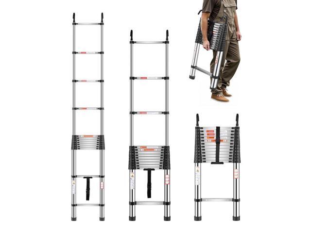 Click here for VEVOR Telescoping Ladder  16.5ft Stainless Steel L... prices