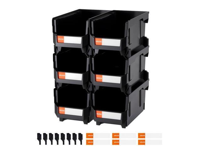 Click here for VEVOR Plastic Stackable Storage Bins  14.8 x 8.5 x... prices