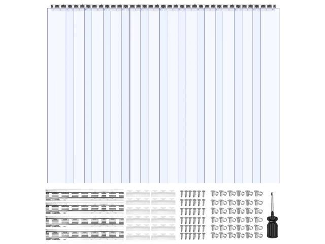 Click here for VEVOR Clear PVC Strip Curtain  84 in Height x 72 i... prices