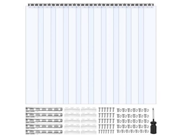 Click here for VEVOR Clear PVC Strip Curtain  96 in Height x 60 i... prices