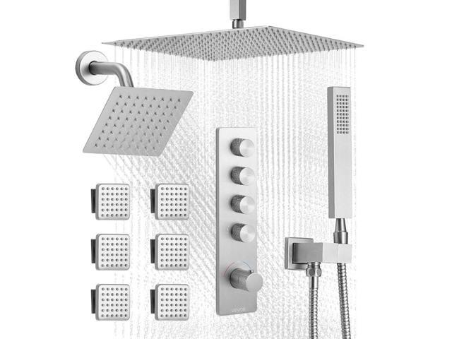 Click here for VEVOR Shower Faucet Set  16 Inch Thermostatic Ceil... prices