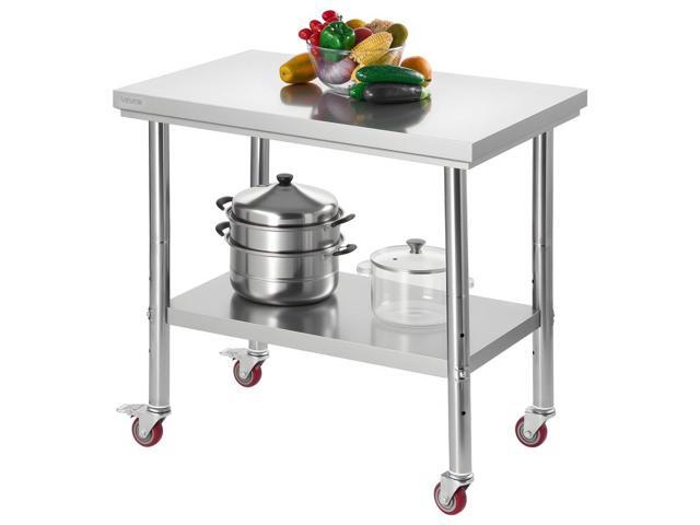 Click here for VEVOR Stainless Steel Table  24 x 35.4 Inches Food... prices