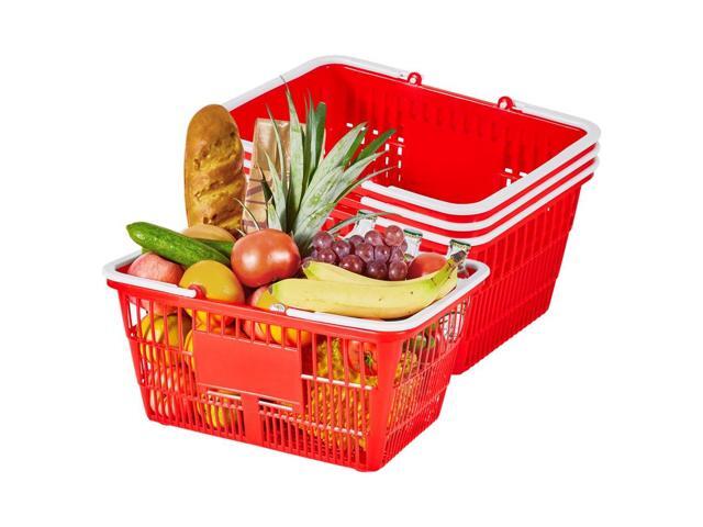 Click here for VEVOR Shopping Baskets  4 PCS  21L Stackable PE Pl... prices