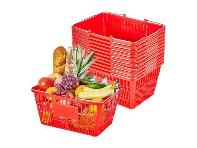 Click here for VEVOR Shopping Baskets  12 PCS  21L Stackable PE P... prices