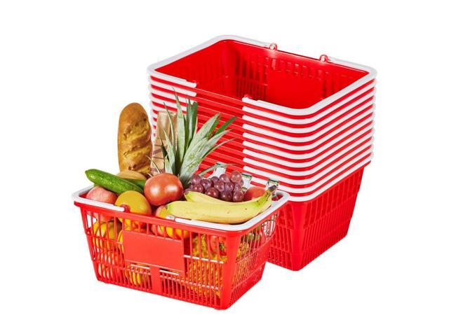 Click here for VEVOR Shopping Baskets  12 PCS  21L Stackable PE P... prices