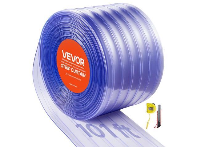 Click here for VEVOR Clear PVC Strip Curtain  101 ft Length x 12... prices