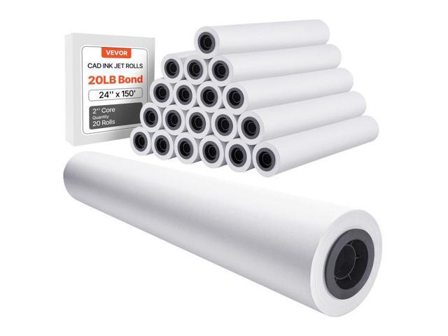 Click here for VEVOR Wide Format Paper  24 in x 150 ft Plotter Ro... prices
