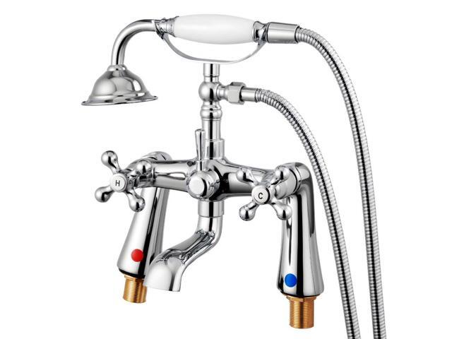 Click here for VEVOR Clawfoot Tub Faucet  Deck Mount Bathtub Fauc... prices