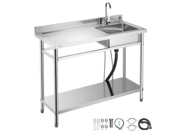 Click here for VEVOR Stainless Steel Utility Sink  Free Standing... prices